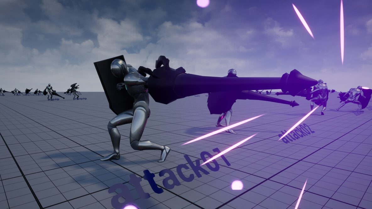 Heavy Lancer AnimSet 4.27 VIP - Unreal