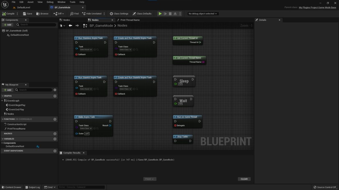 Async Blueprints Extension 5.4 - Unreal