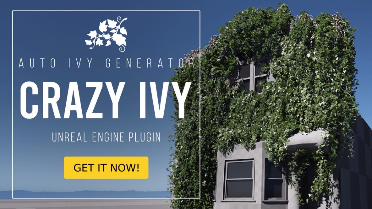 Crazy Ivy – Procedural Ivy Generator & Auto Vine Plugin – Grow Plants ...