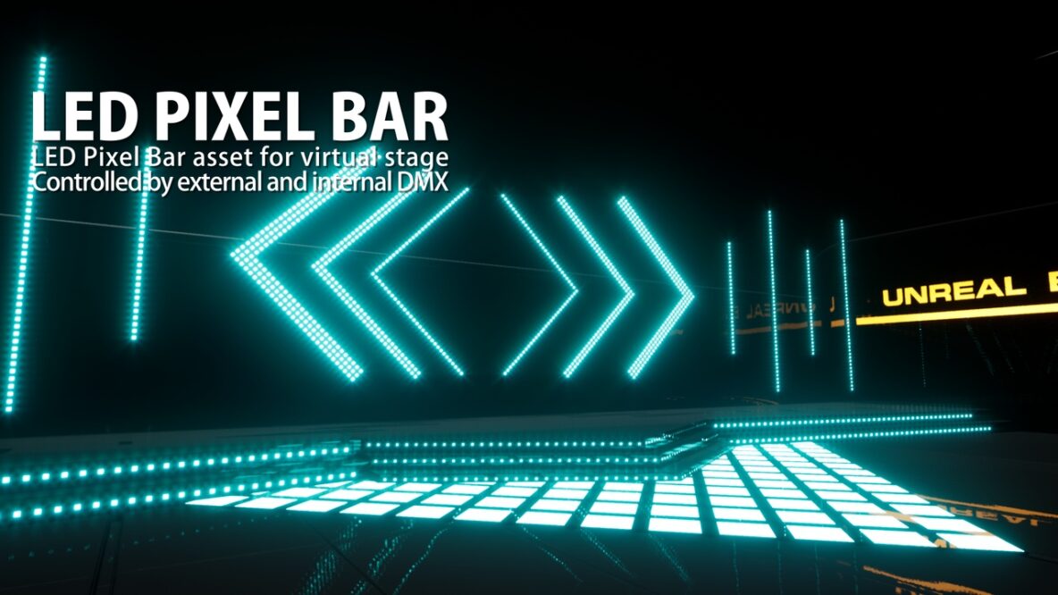 LED Pixel Bar and Animation Preset 5.4 VIP - Unreal
