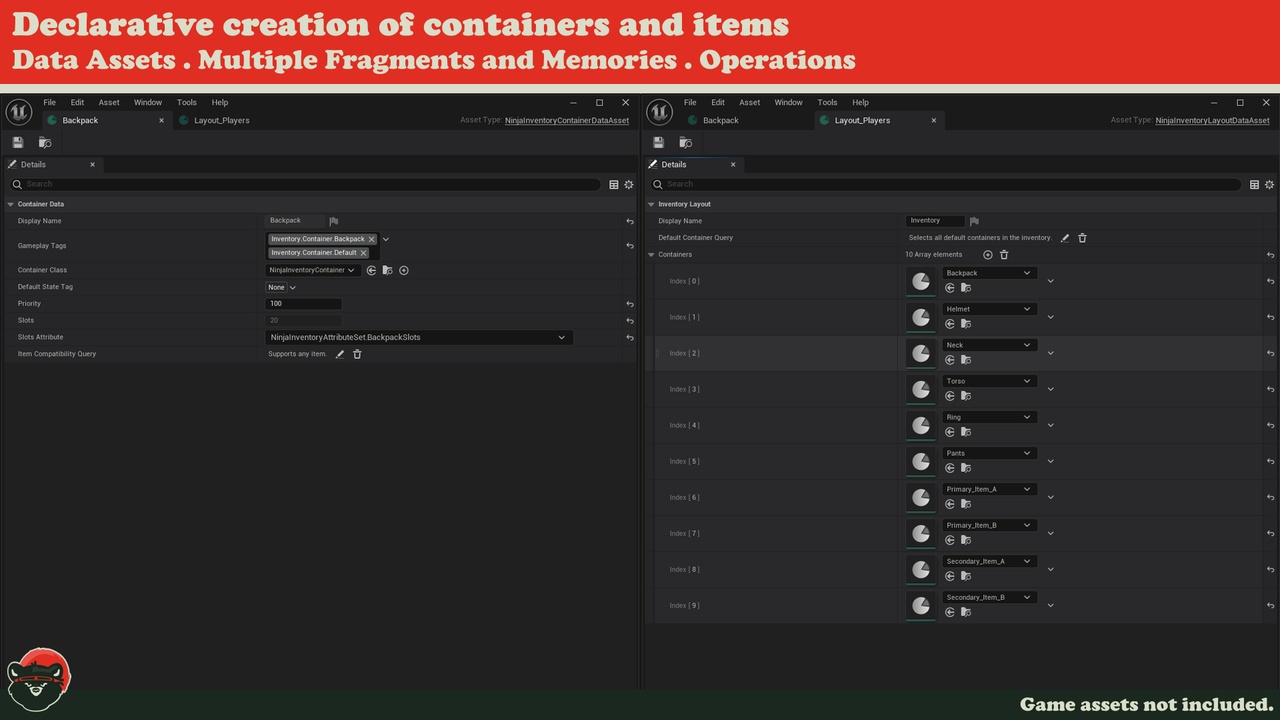 Ninja Inventory 5.5 VIP - Unreal