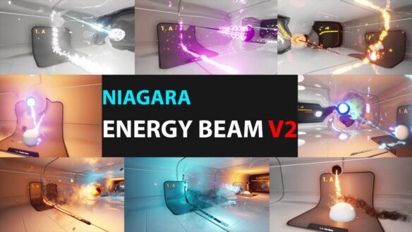 Niagara Energy Beam Pack V2 5.0 - Unreal