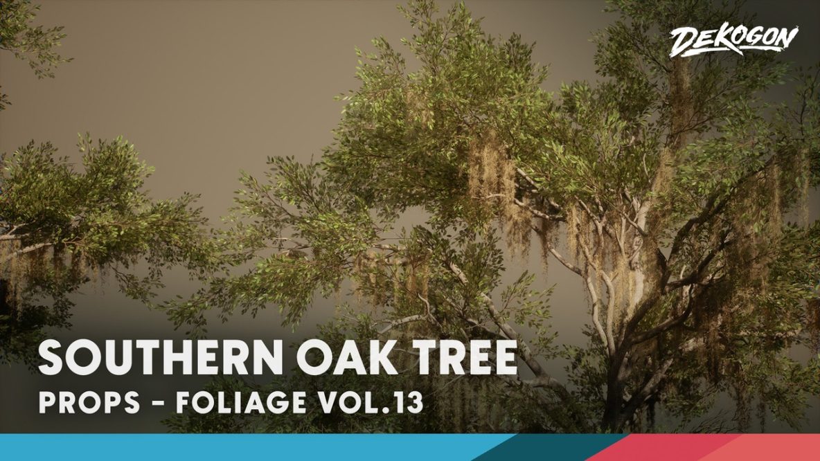 Foliage VOL.13 – Southern Oak Trees (Nanite and Low Poly) 5.4 - Unreal