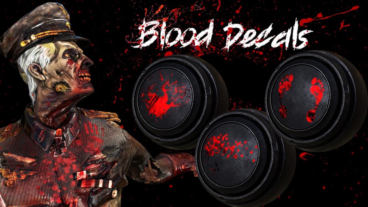 40 Pcs Blood Decal Material Bundle 5.0 - Unreal