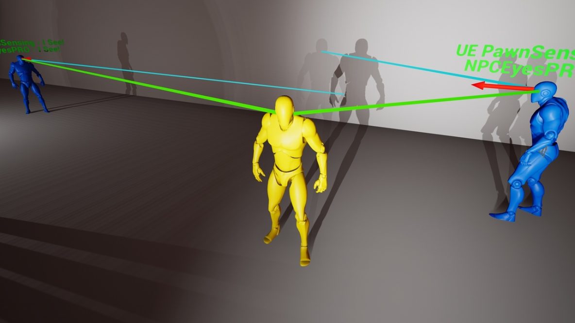 NPC Eyes Sight System – PRO. NPCs can see shadows! 5.4 - Unreal