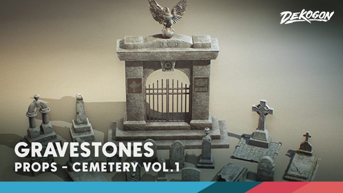 Cemetery – VOL.1 – Gravestones 5.5 VIP - Unreal