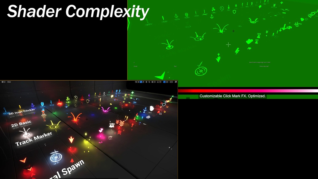 Mouse Click FX. Track marker 5.2 - Unreal