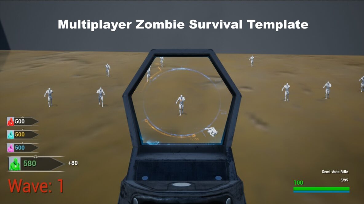 Multiplayer Zombie Survival Template 5.1 VIP - Unreal