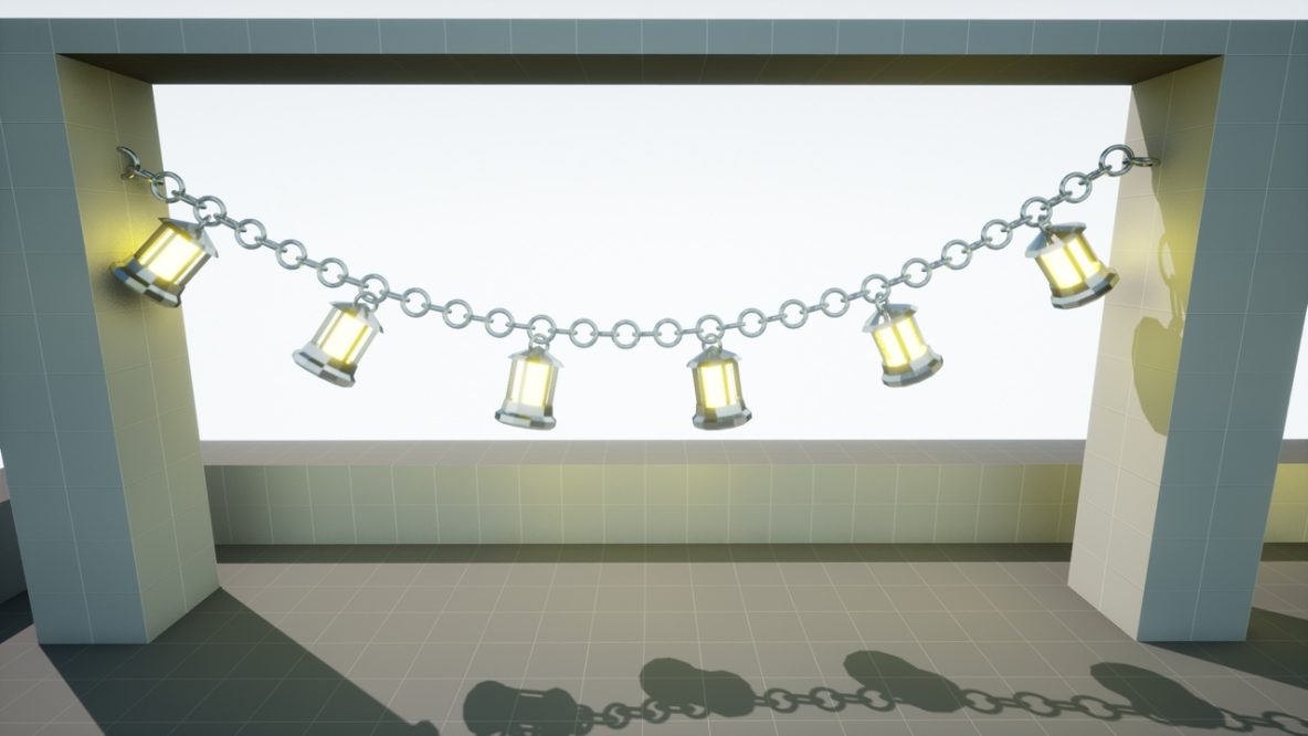 Simple Physics Chains Plugin 5.3 - Unreal