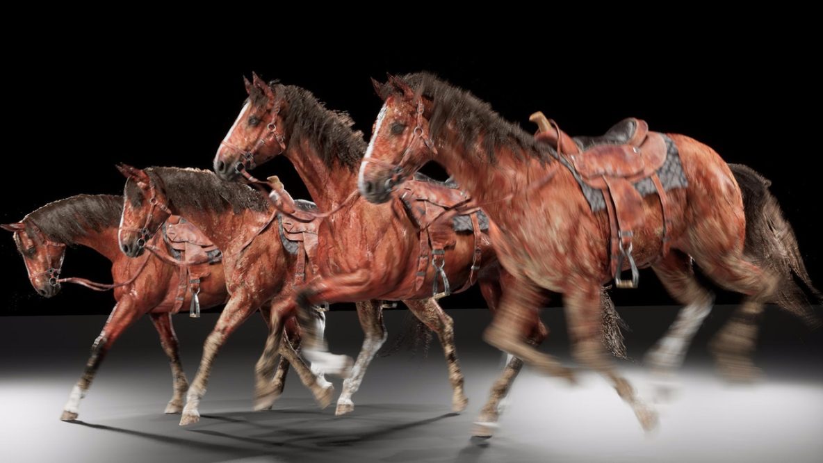 Realistic Horse with Animations 5.0 VIP - Unreal