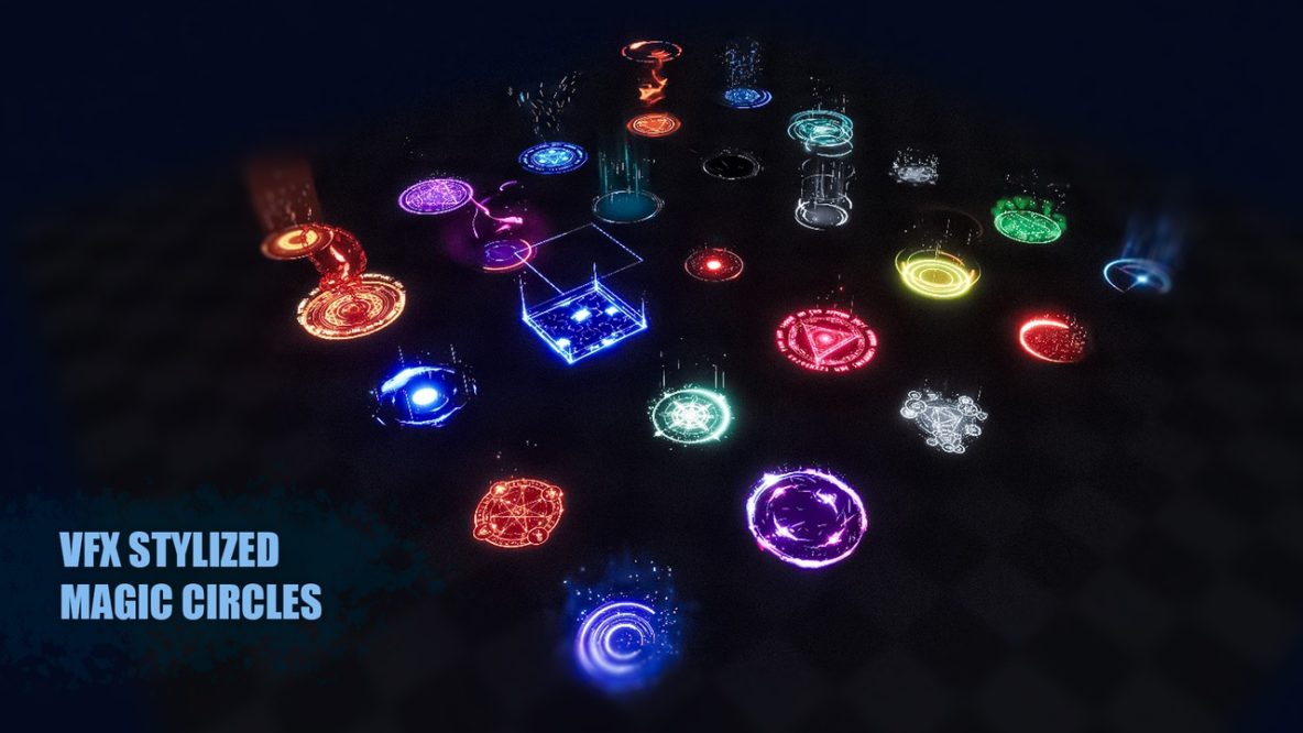 Stylized Magic Circles VFX 5.5 - Unreal