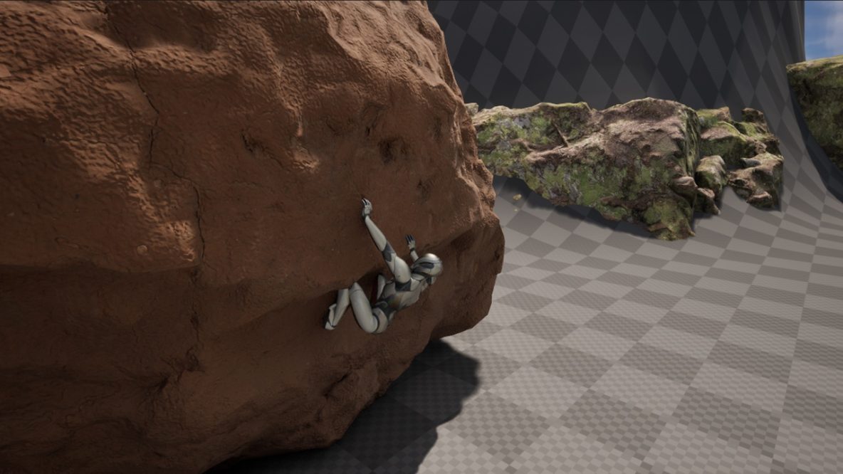 Procedural Climbing with Control Rig 5.4 VIP - Unreal