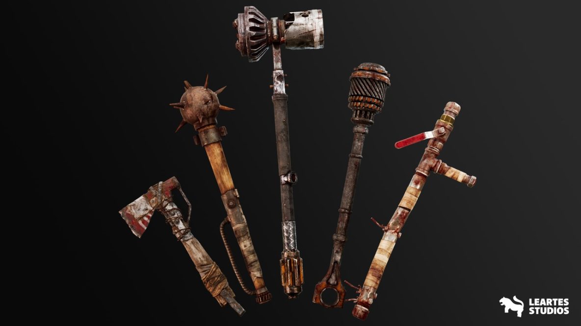 Post Apocalyptic Melee Weapons VOL.2 (Post Apocalyptic Melee Weapons ...