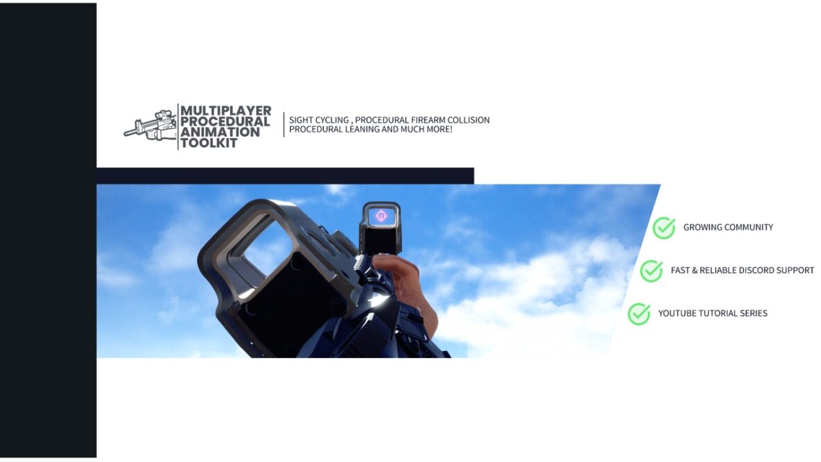 Multiplayer FPS Procedural Animation Toolkit 5.0 VIP - Unreal