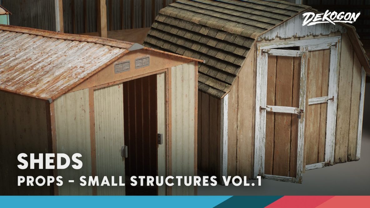 Small Structures VOL.1 [ Low Poly ] 5.4 VIP - Unreal