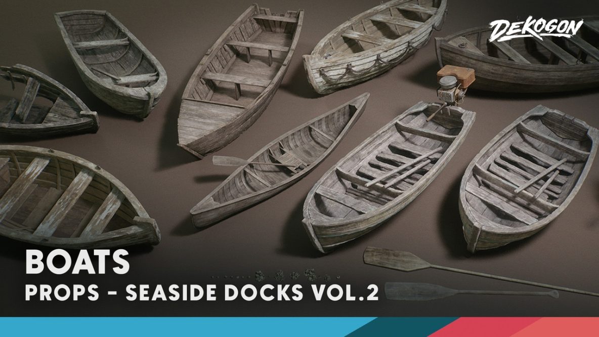 Seaside Docks VOL.2 – Boats (Nanite + Low Poly) 5.0 VIP - Unreal