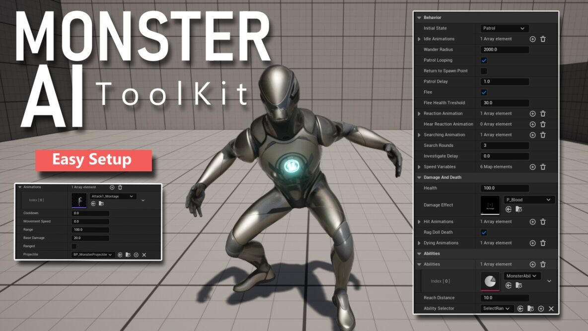 Monster Ai Kit 5.3 VIP - Unreal