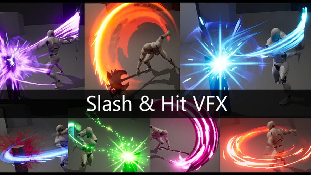 Slash and Hit VFX (with SFX) 5.5 - Unreal