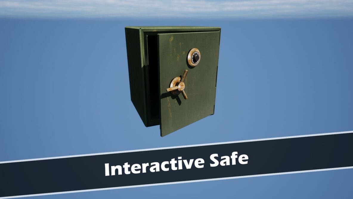 Interactive Safe – Combination Lock 4.27 - Unreal