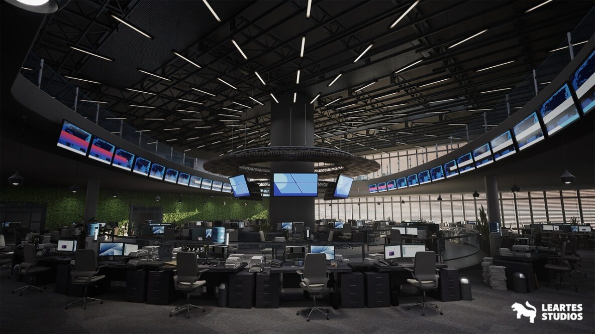 The Newsroom Environment ( Newsroom Newsroom Office News Paper Interior ...