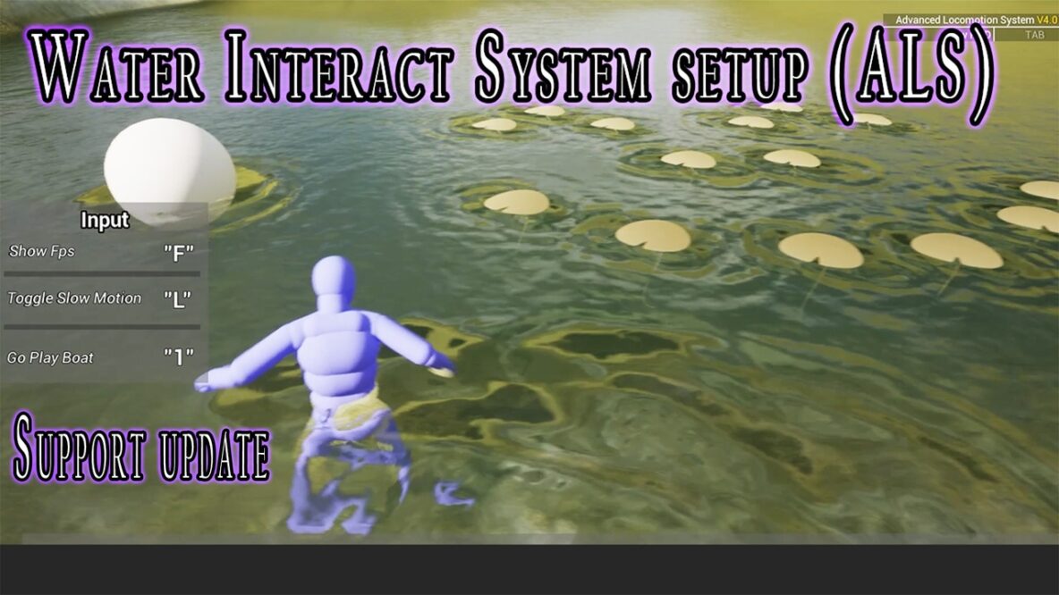 Water Interact System 5.5 - Unreal