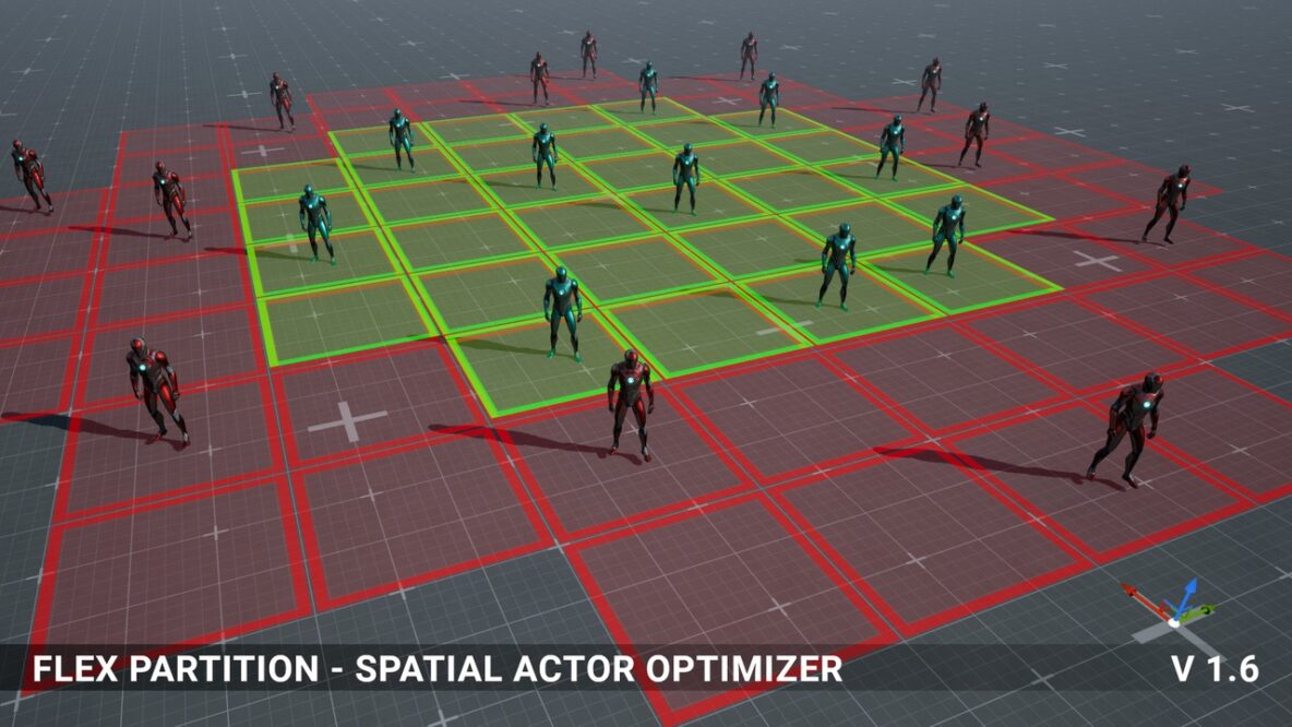 Flex Partition – Spatial-Based Optimization System 5.5 VIP - Unreal