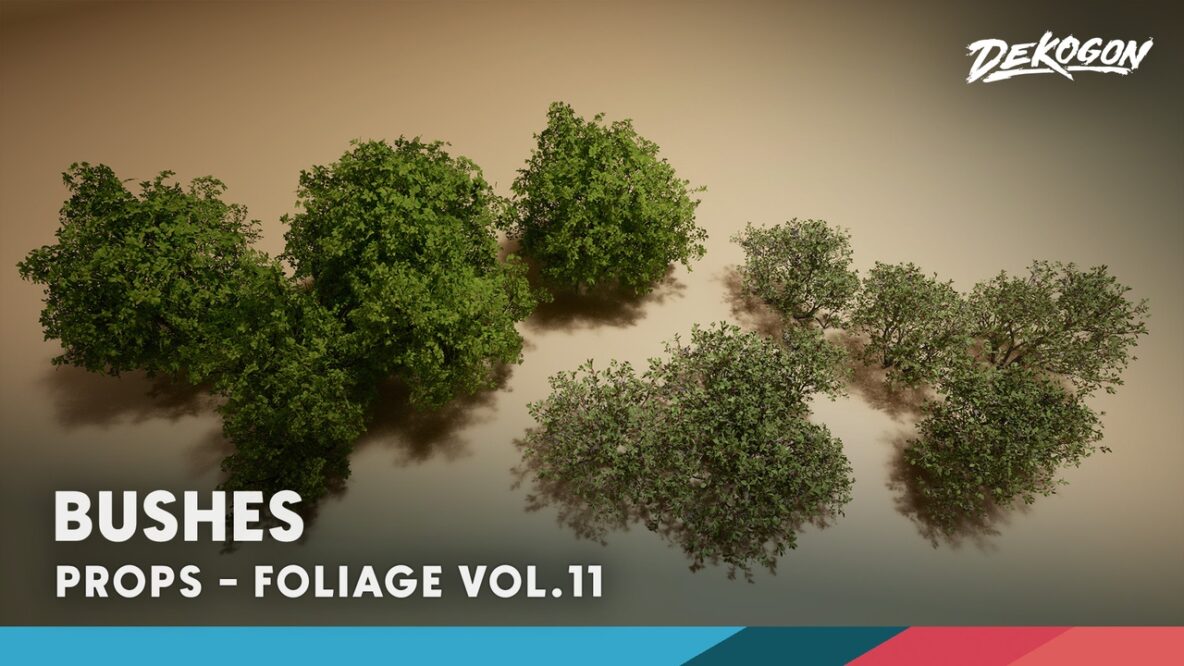 Foliage VOL.11 – Bushes (Nanite and Low Poly) 5.4 - Unreal