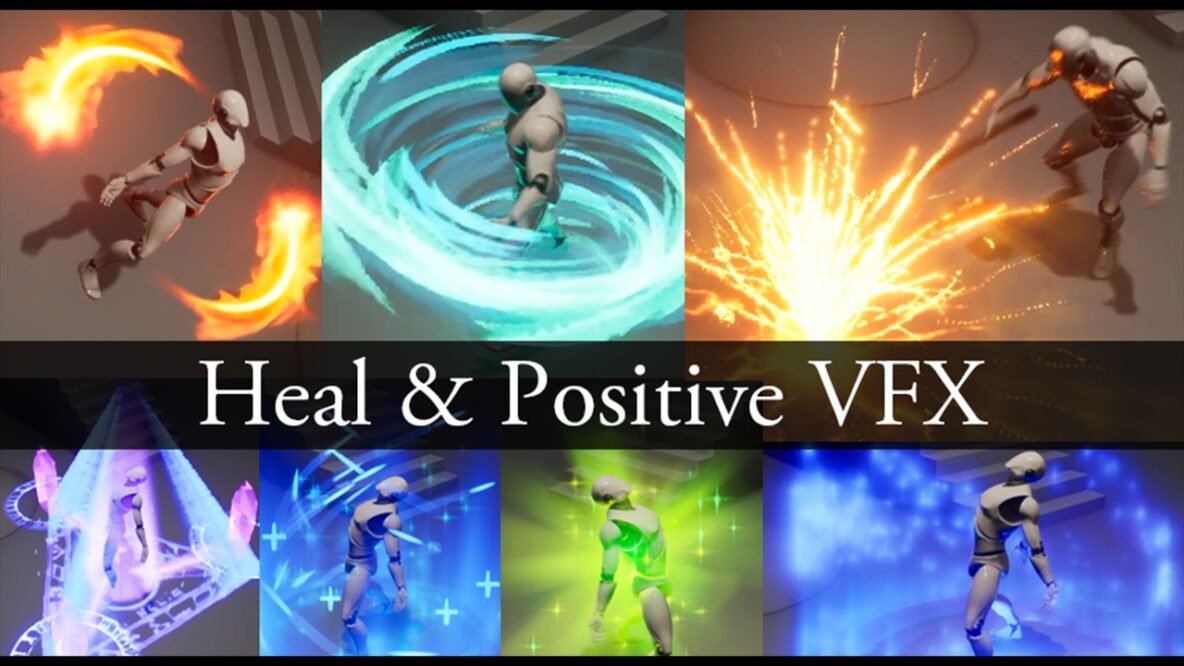 Heal and Positive VFX ( with SFX ) 5.0 - Unreal