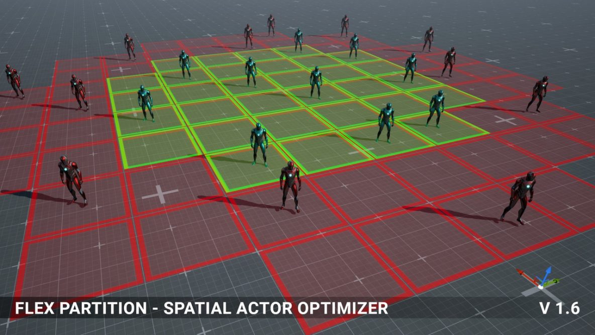Flex Partition – Spatial-Based Optimization System 5.5 VIP - Unreal