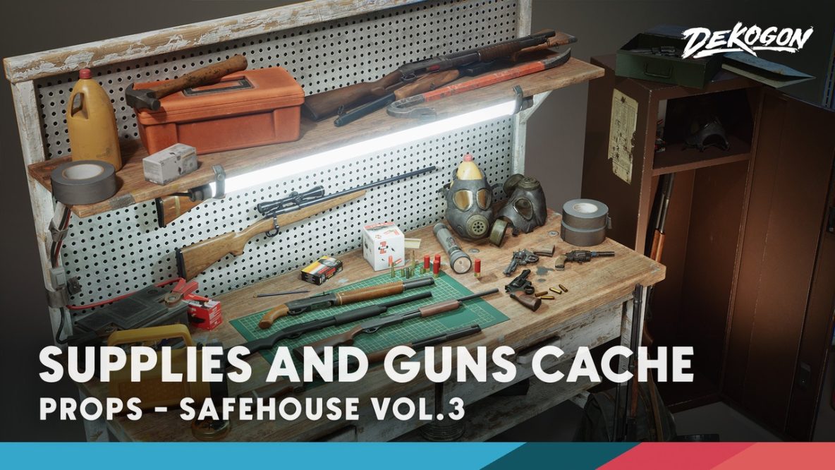 Safe House VOL.1 – Supplies and Guns (Nanite and Low Poly) 5.6 VIP - Unreal