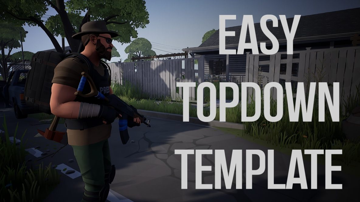Easy TopDown Template V1.1 | Survival Action Shooter RPG 5.7 VIP - Unreal