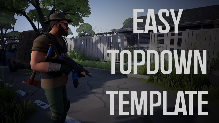 Easy TopDown Template V1.1 | Survival Action Shooter RPG 5.7 VIP - Unreal