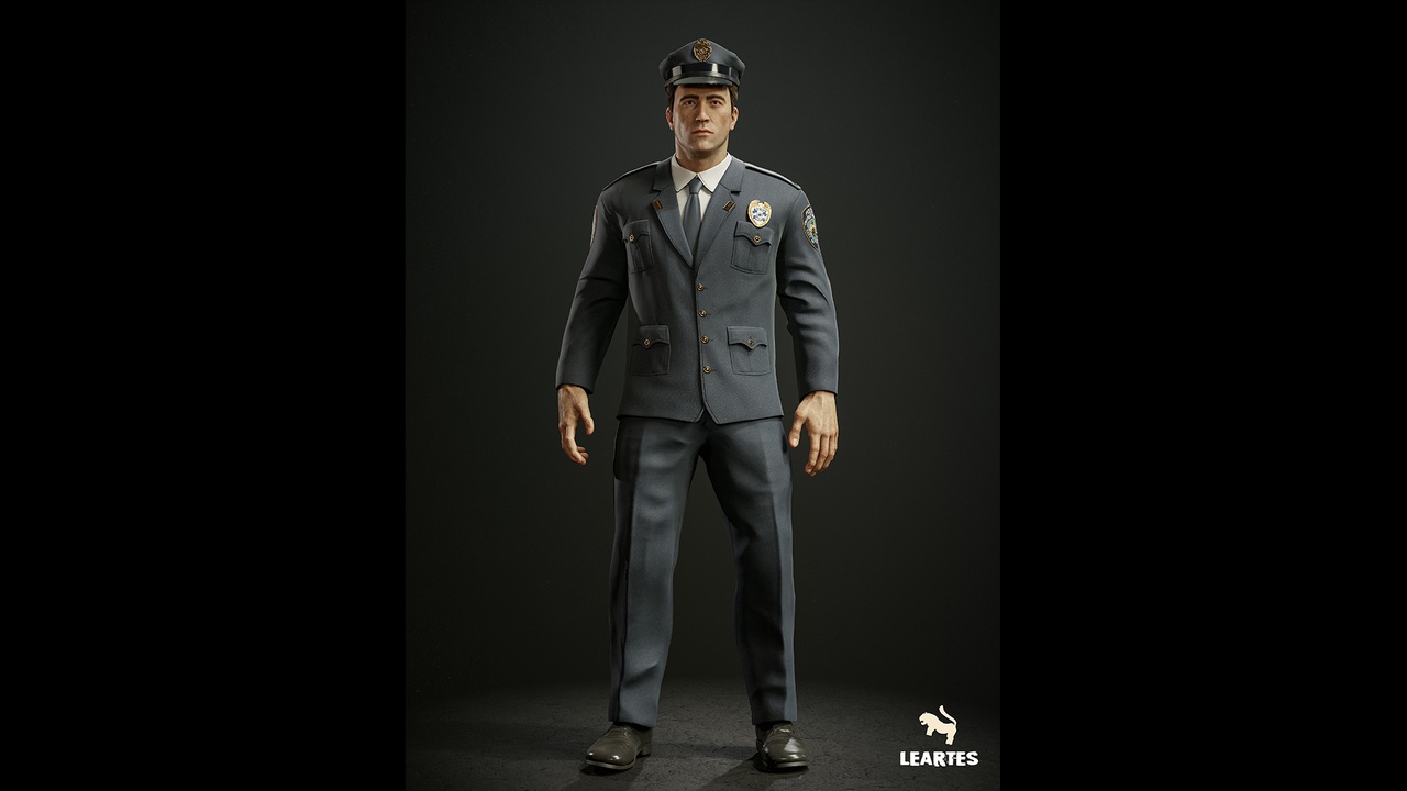 Police Character / NPC ( Police Character Policee Policeman Officer ...