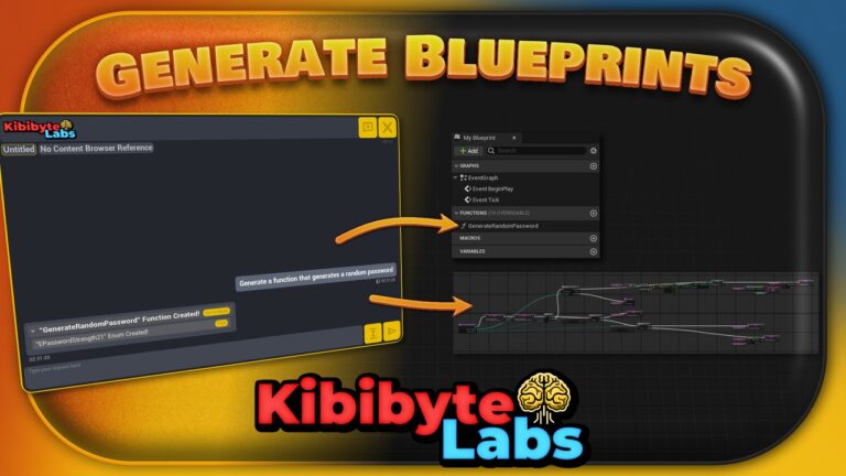 Blueprint Generator Ai – Kibibyte Labs (Engine Assistant) 5.5 VIP - Unreal